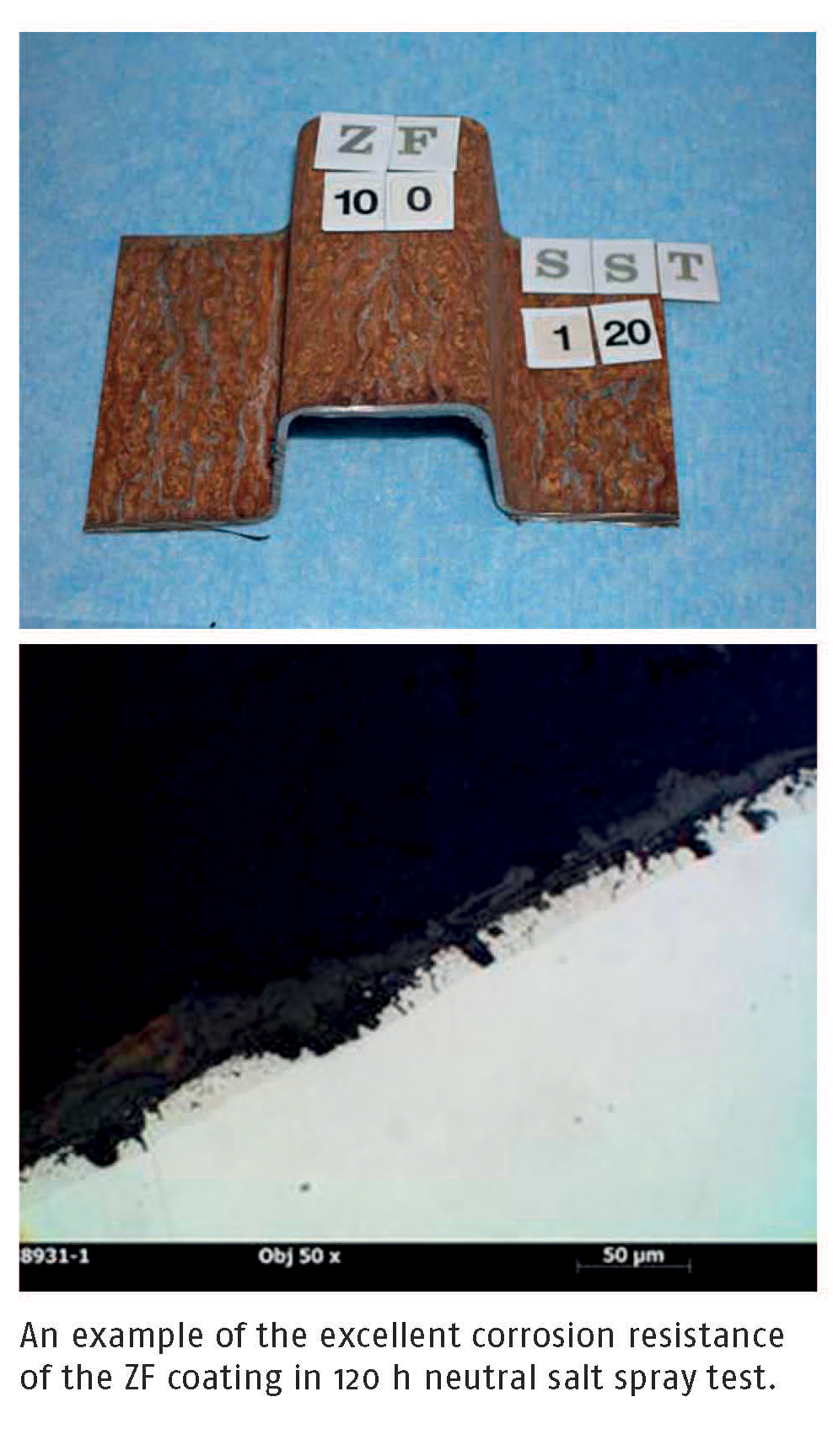 Corrosion protected galvannealed PHS steels for the car’s safety cage ...