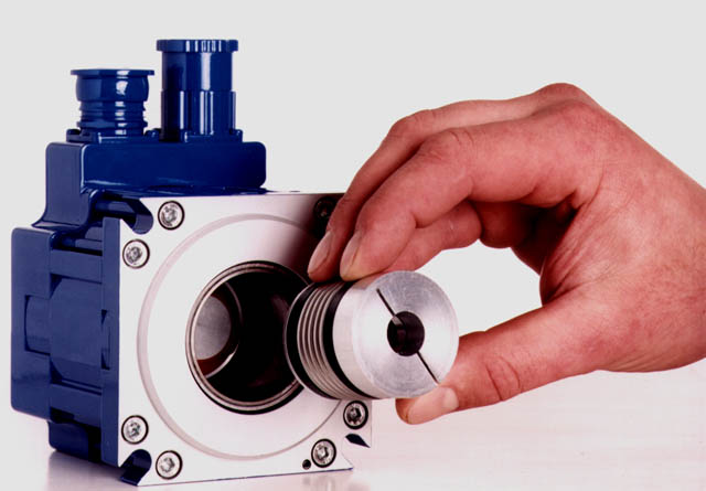 Ultra-compact servo motor with built-in coupling simplifies design ...